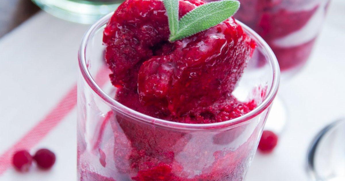 Mixed Berry Sorbet - Transformation Cook Book